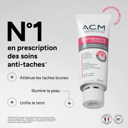 ACM Laboratoire Dermatologique Dépiwhite كريم مضاد للبقع البنية المكثف ...