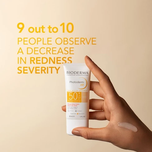 Bioderma Photoderm Ar SPF50+ Anti-Redness Sunscreen with Color ...