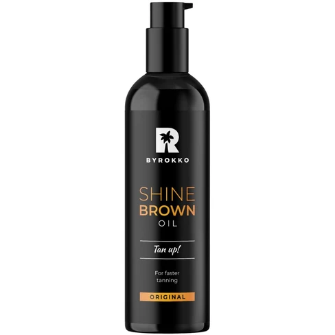 Byrokko Shine Brown Tan Booster Oil Fast-Absorbing - SweetCare United ...