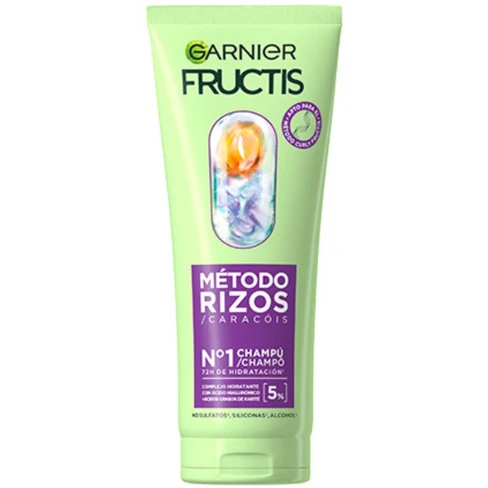 Garnier Fructis Champú Curl Method N1 para rizos hidratados - SweetCare ...