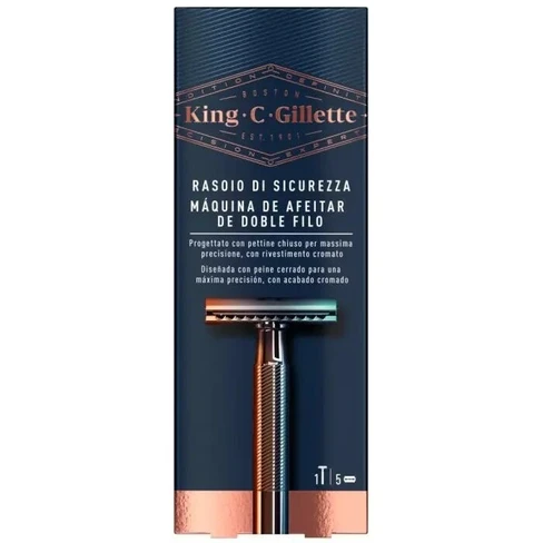 Gillette King C. Gillette Double Edge Safety Razor - SweetCare Pakistan