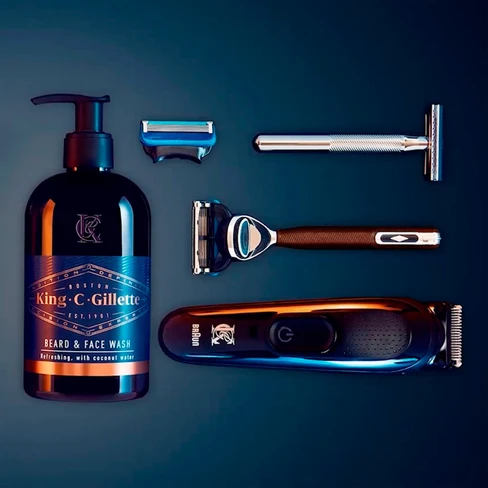 Gillette King C. Gillette Beard and Face Wash SweetCare United States