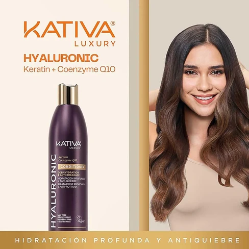 Kativa Hyaluronic Conditioner Deep Hydration and Anti-Breakage ...