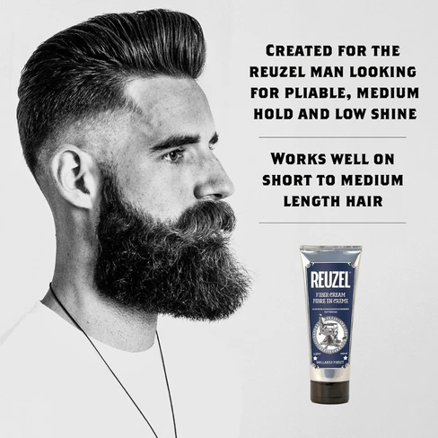 Reuzel Fiber Cream Medium Hold and Low Shine SweetCare Australia