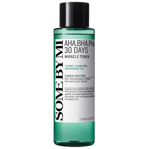Some by Mi AHA-BHA-PHA 30 Days Miracle Toner Soothes the Skin ...