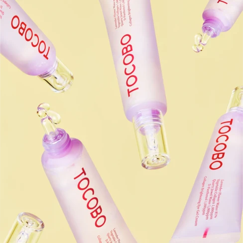 Tocobo Crema gel iluminadora de colágeno para los ojos - SweetCare Panama
