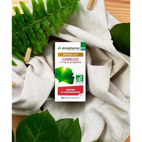 Arkopharma Complément alimentaire Arkocápsulas Ginkgo SweetCare France