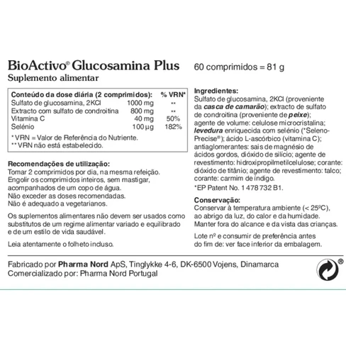 BioActivo Glucosamina Plus SweetCare