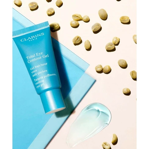 Clarins Total Eye Contour Gel Puffiness, Cooling Eye Gel - SweetCare ...