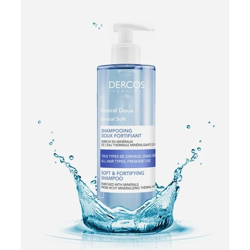 Dercos Champú fortificante mineral suave Uso frecuente - SweetCare ...