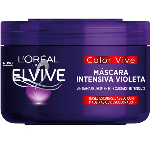 Elvive Color Vive Violeta Neutralizante Cabello Mask - SweetCare Chile