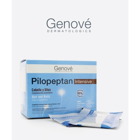 Genové Pilopeptan Suplemento dietético intensivo para cabello y uñas ...