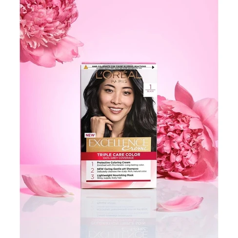 L'Oréal Paris Excellence Cream Color Treatment Triple Care SweetCare France