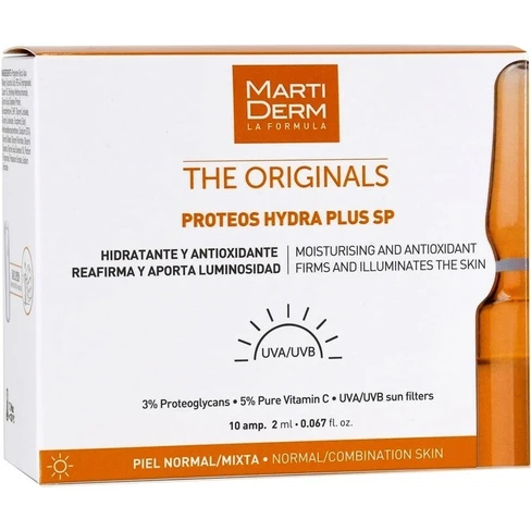 Martiderm The Originals Proteos Hydra Plus Sp Ampoles for the Treatment ...