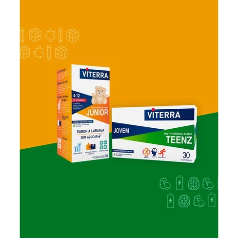 Viterra Junior Multivitamin Supplement 4-12 Years - SweetCare United States