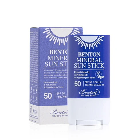 Benton Stick solar mineral para llevar - SweetCare Venezuela