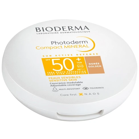 Bioderma Protector solar compacto Photoderm SPF50 con color - SweetCare ...