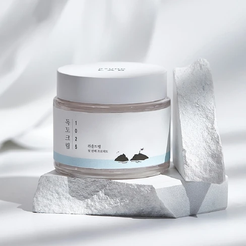 Round Lab 1025 Dokdo Cream - for Extremely Dry, Dry, Sensitive Skin ...