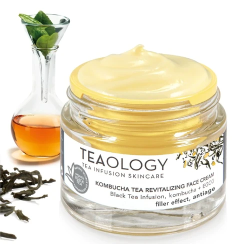 Teaology Crème revitalisante pour le visage au thé Kombucha Effet de ...