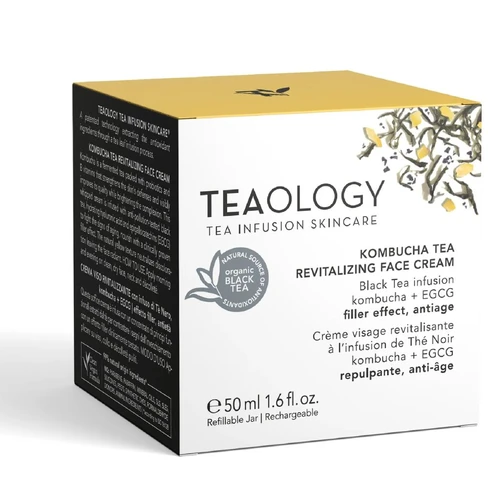Teaology Crème revitalisante pour le visage au thé Kombucha Effet de ...