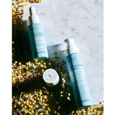 Sensilis Pure Age Perfection [Cicacne Serum] Blemishes & Wrinkles ...