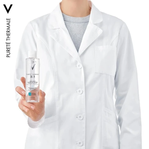 Vichy Pureté Thermale Eau micellaire en une étape 3 en 1 pour peau ...