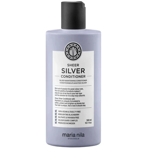 Maria Nila Sheer Silver Conditioner for Blonde and Grey Hair ...