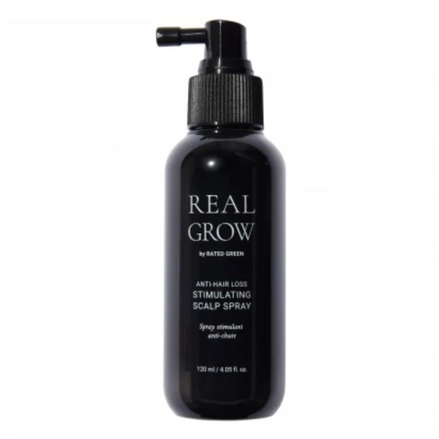 Rated Green Real Grow Anti Hair Loss Stimulating Scalp Spray - Thinning ...
