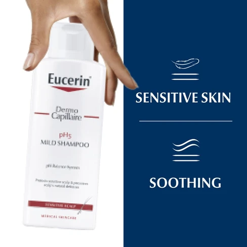 Eucerin Champú suave Dermocapillaire pH5 - SweetCare Peru