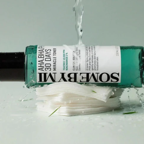 Some by Mi AHA-BHA-PHA 30 Days Miracle Toner Soothes the Skin ...