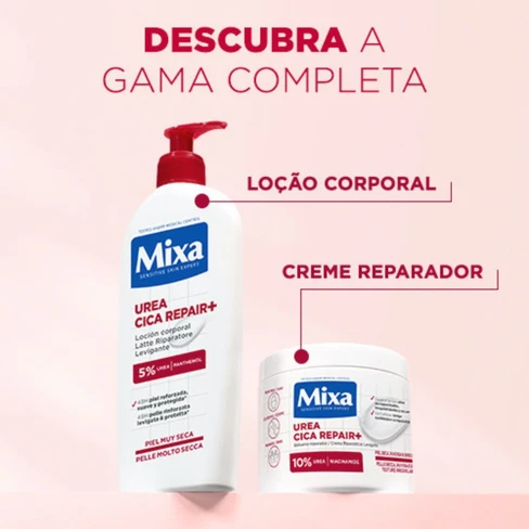 Mixa Urea Cica Repair Baume réparateur 10 % d'urée et de niacinamide ...
