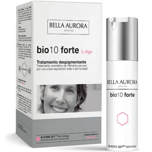 Bella Aurora Bio10 Crema Forte L-Tigo para manchas oscuras - SweetCare Honduras