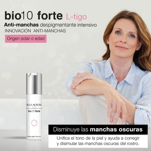Bella Aurora Bio10 Crema Forte L-Tigo para manchas oscuras - SweetCare Honduras
