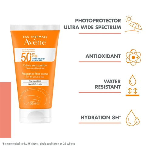 Very High Protection Cream Fragrance-Free SPF50 + - Avène | Buy at ...