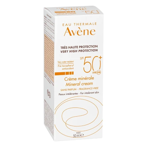 Avène Very High Protection Mineral Cream for Intolerant Skin SPF50 ...