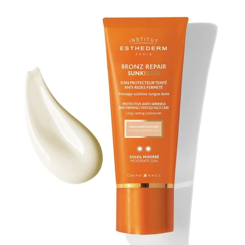 Institut Esthederm Solaire Anti-Wrinkle Moderate Tinted Sunscreen for ...