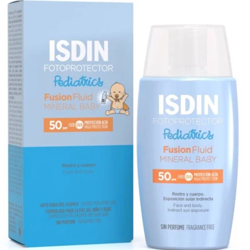 Isdin Fotoprotector Pediatrics Fusion Fluid Mineral Baby - SweetCare ...