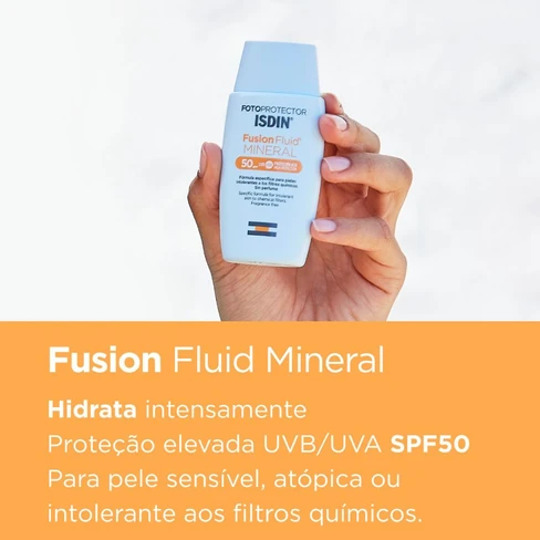 Isdin Fotoprotetor Fusion Fluid Mineral SPF 50 + - SweetCare United ...