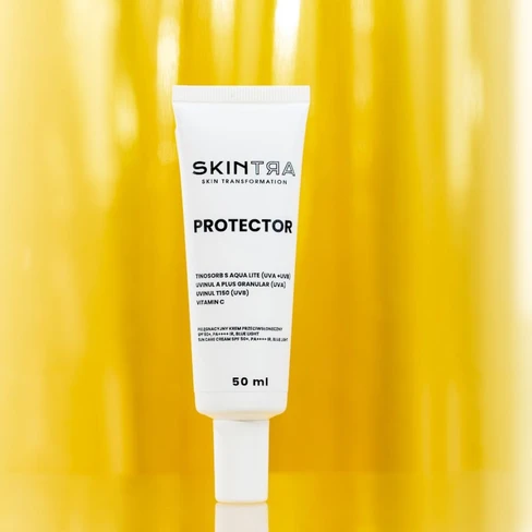 SkinTra Protector Sunscreen Skincare Suncreen SPF50+/PA++++, Ir, Blue ...