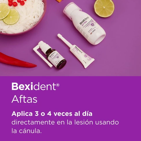 Bexident Tratamiento con gel Aftas para llagas y úlceras bucales ...