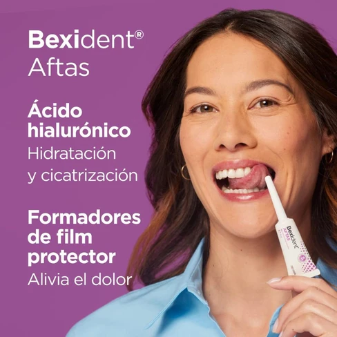 Bexident Tratamiento con gel Aftas para llagas y úlceras bucales ...