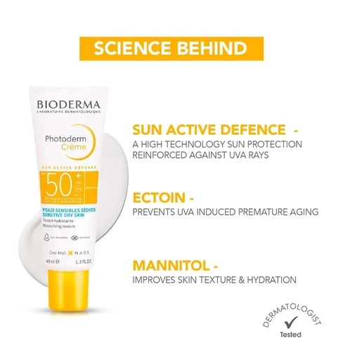 Bioderma Photoderm SPF50 Sunscreen Cream - SweetCare United States
