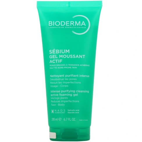 Bioderma Gel espumoso Sebium Gel Moussant Actif - SweetCare Bolivia