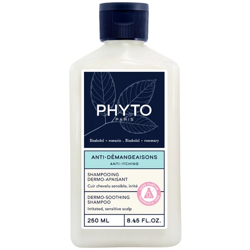 Phyto Anti-Itching Dermo-Soothing Shampoo Irritated Sensitive Scalp ...