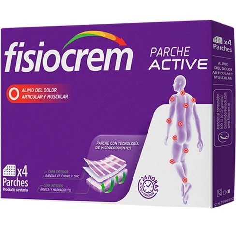 Fisiocrem Parches activos para el alivio del dolor muscular - SweetCare ...