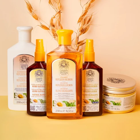 Intea Champú de manzanilla para cabellos rubios - SweetCare Argentina