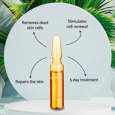 Remescar Night Renewal Exfoliant Stimulates Skin Regeneration ...
