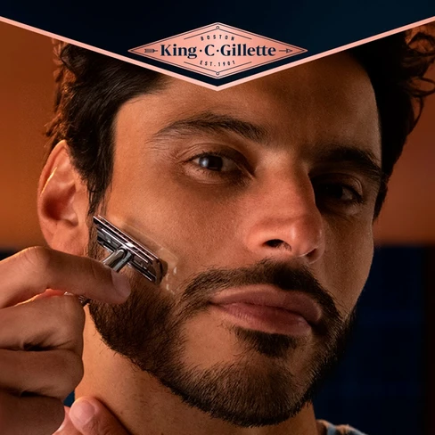 Gillette King C. Gillette Hidratante para cara y barba - SweetCare Cuba