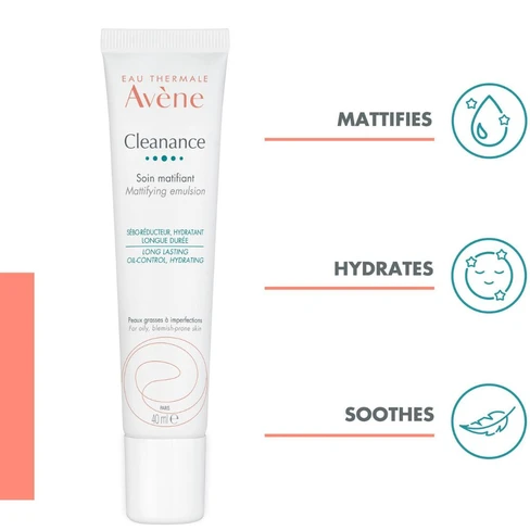 Avène Cleanance Care Mattifying Emulsion - SweetCare Cabo Verde
