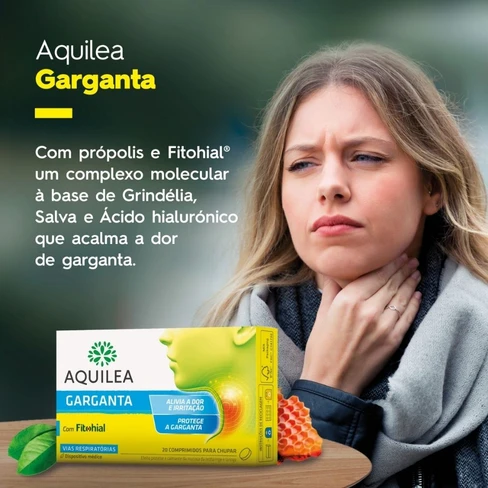 Aquilea Pastillas para chupar la garganta - SweetCare Mexico